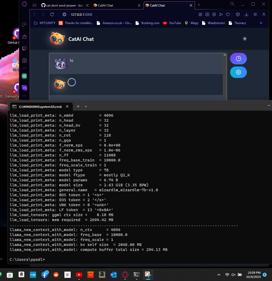 cat dont send answer · Issue #50 · withcatai/catai · GitHub
