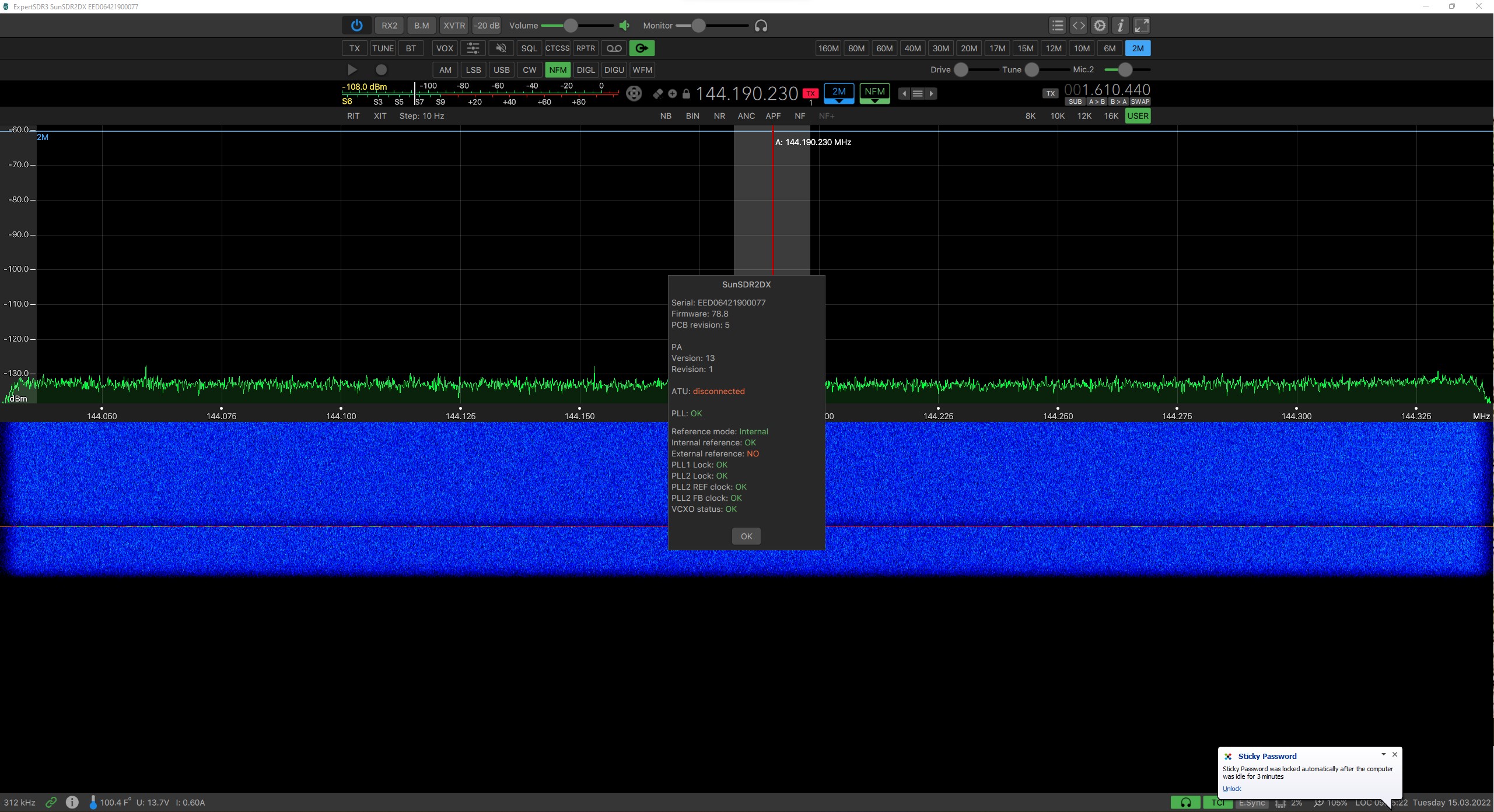 RPTR will not allow positive values. · Issue #320 · ExpertSDR3/ExpertSDR3-BUG-TRACKER · GitHub
