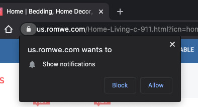 UX problem: Wallet registration UI mimics 'Allow Notification' too closely · Issue #80 ...