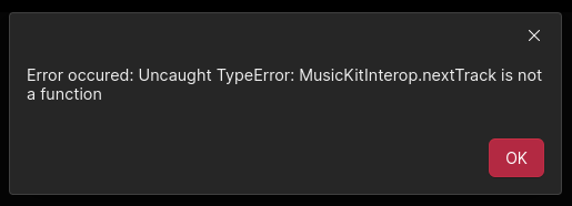 [Bug]: Can't use media buttons to control playback · Issue #560 · ciderapp/Cider · GitHub