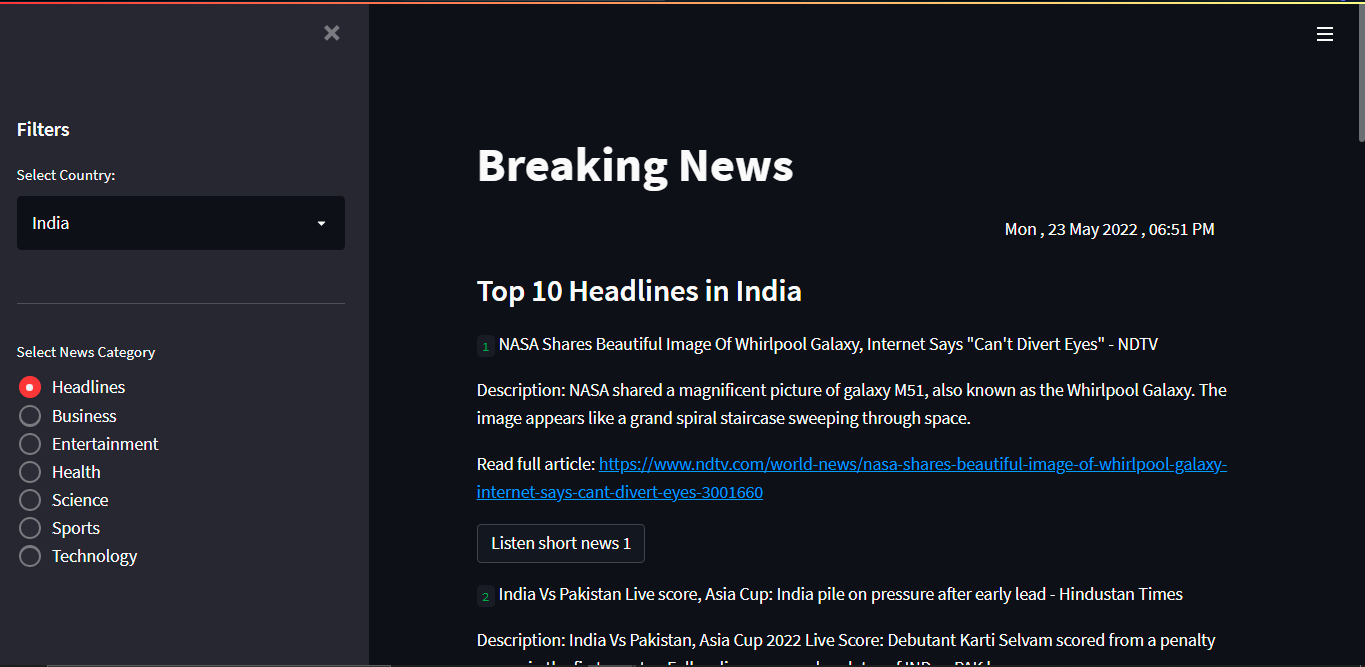 GitHub - CodeHub5199/News-with-Python: Access all country-wise and category-wise news with audio ...