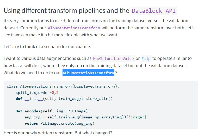 albumentations tutorial typo · Issue #3824 · fastai/fastai · GitHub
