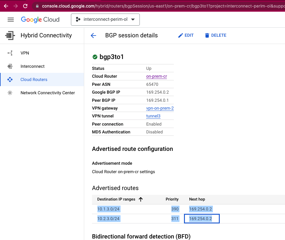 Prototype/yaml SCED/SC2G HA partner interconnect - cloud to ground for profile 5 and 6 · Issue ...