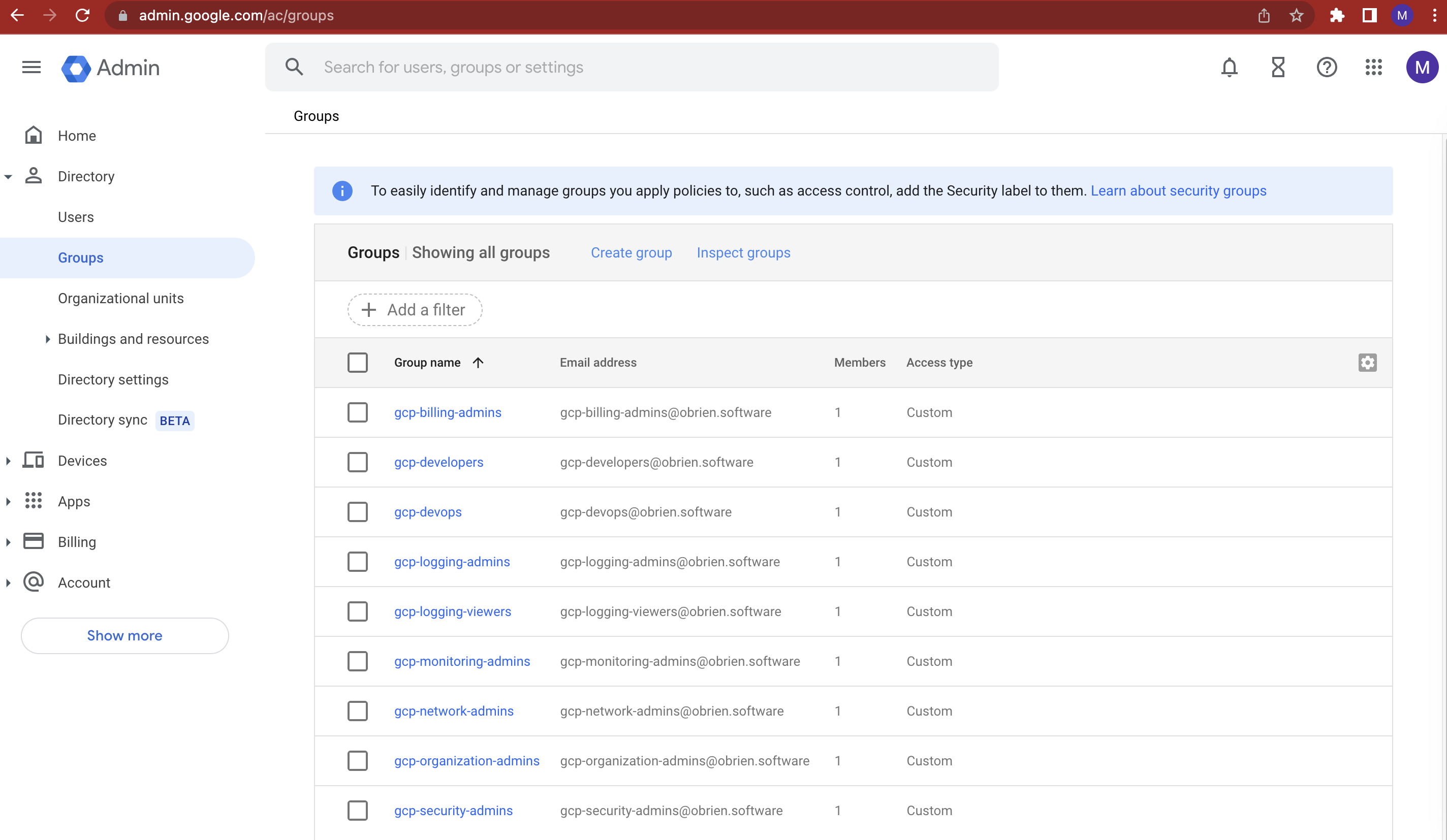 Google Cloud Enterprise Setup Checklist - Day 0 alignment with Technical Onboarding Center ...