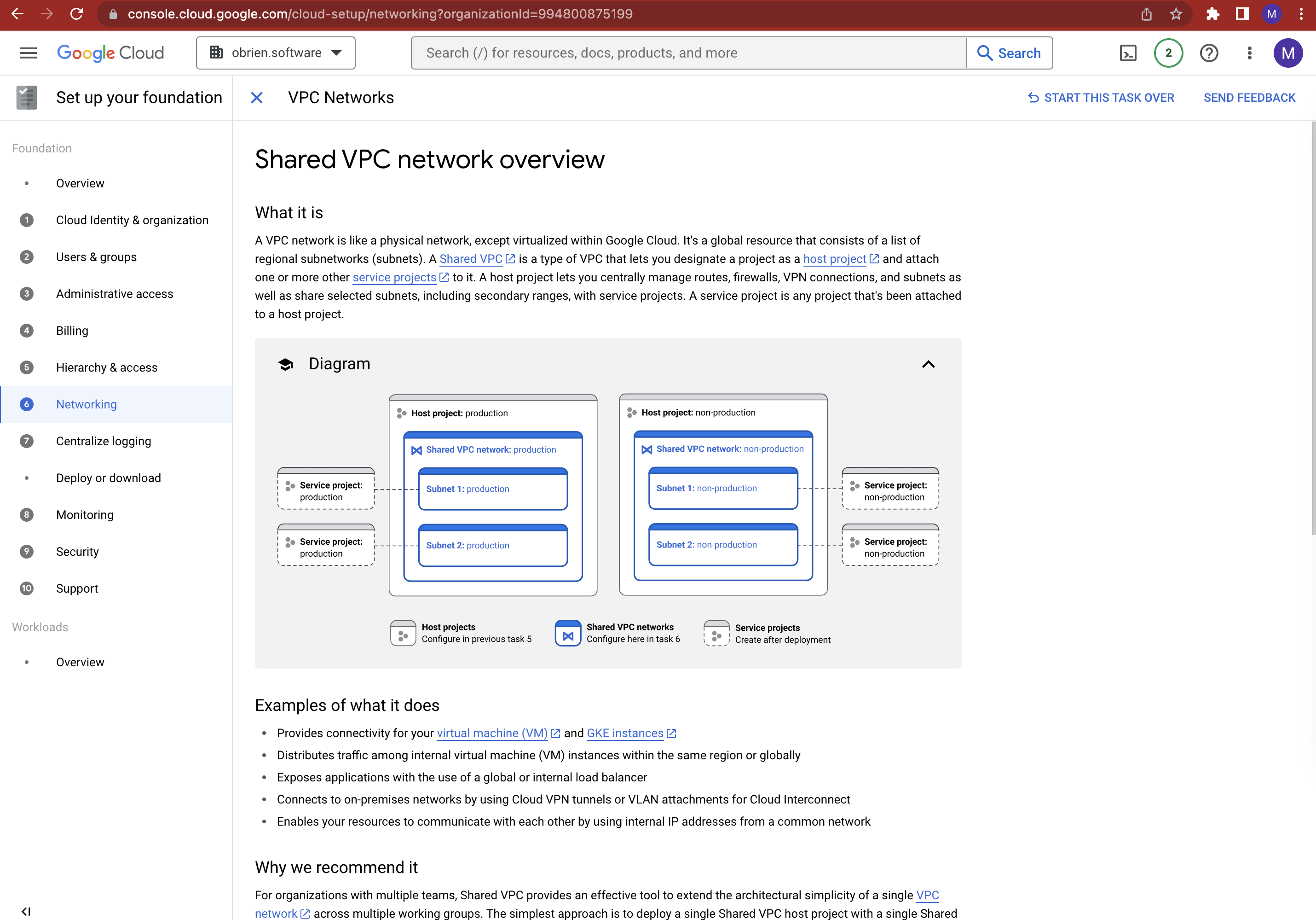 Google Cloud Enterprise Setup Checklist - Day 0 alignment with Technical Onboarding Center ...