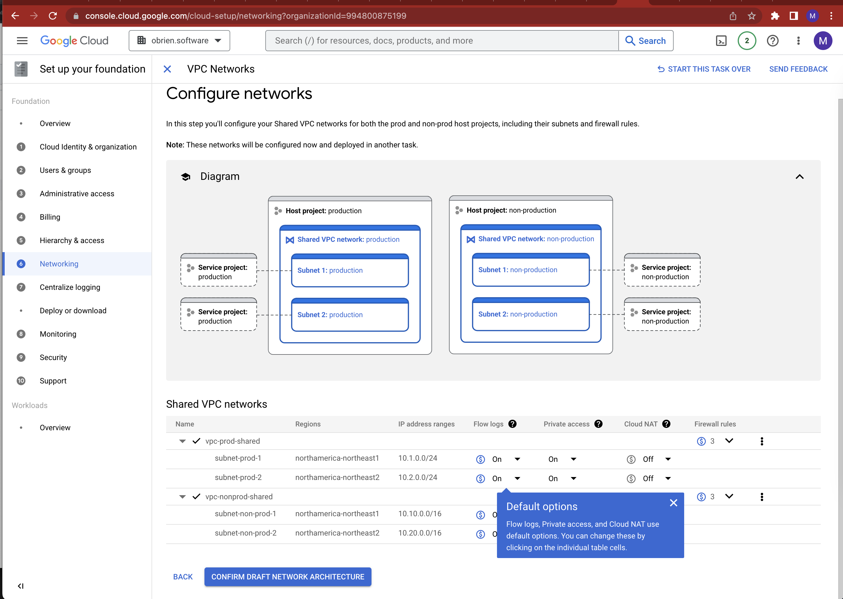 Google Cloud Enterprise Setup Checklist - Day 0 alignment with Technical Onboarding Center ...