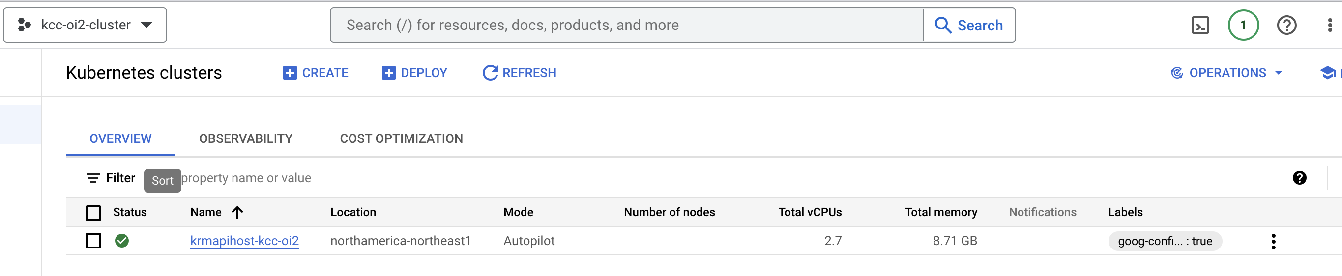 new GKE autopilot KCC cluster has new admission webhook warnings as of 20230928 - update: new ...