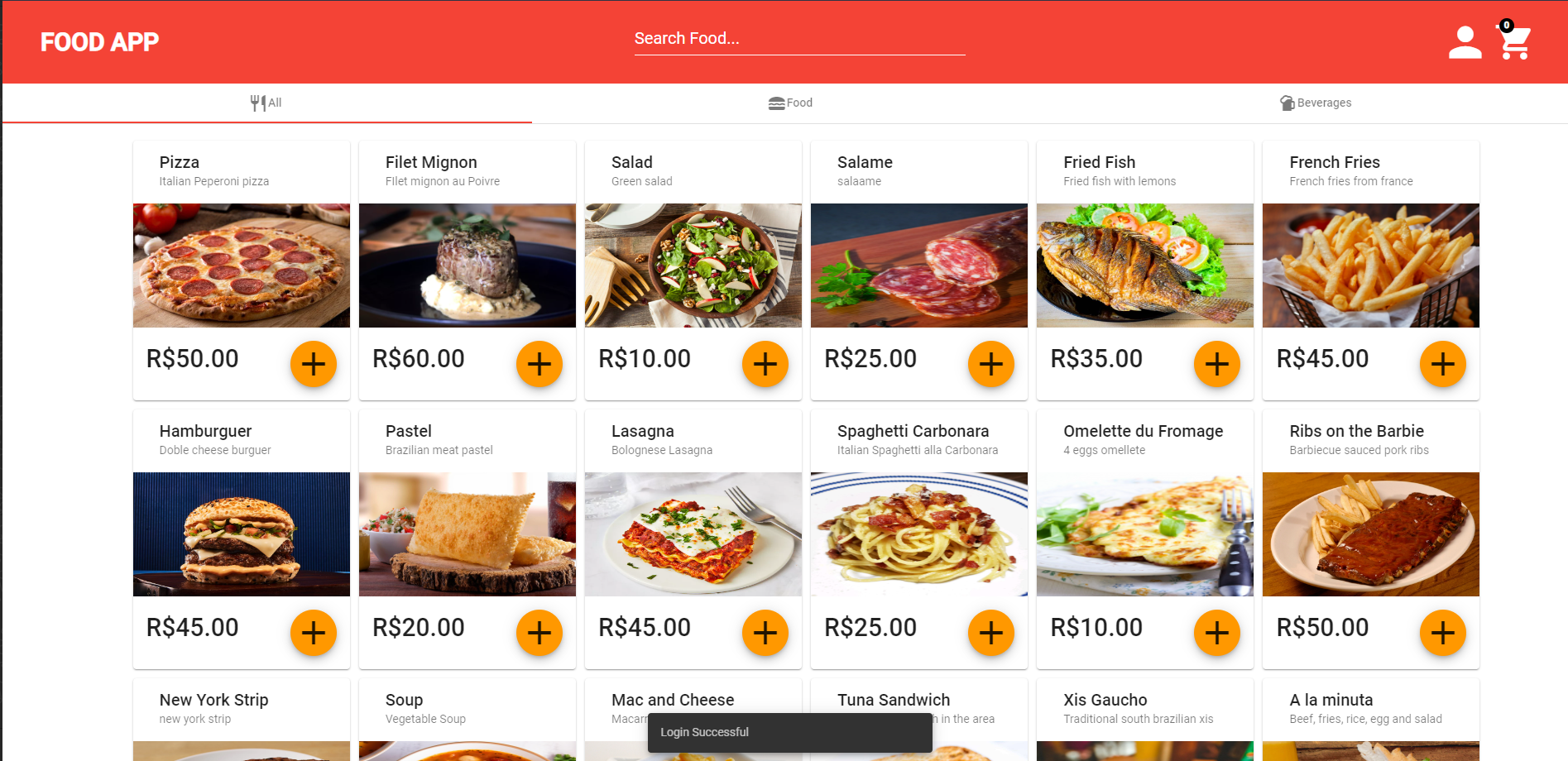 GitHub - angelolorensi/Food-App: Food App é um projeto que criei para praticar os frameworks ...