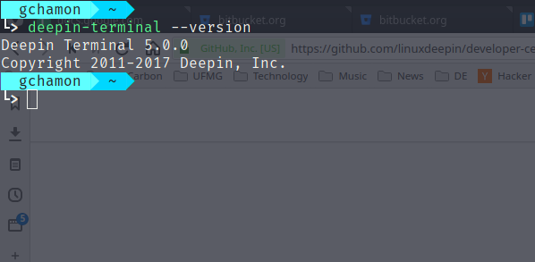[Arch Linux] Deepin terminal no blur background in quake · Issue #1358 · linuxdeepin/developer ...