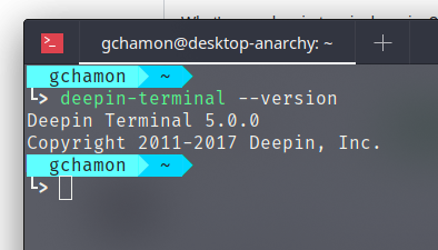 [Arch Linux] Deepin terminal no blur background in quake · Issue #1358 · linuxdeepin/developer ...
