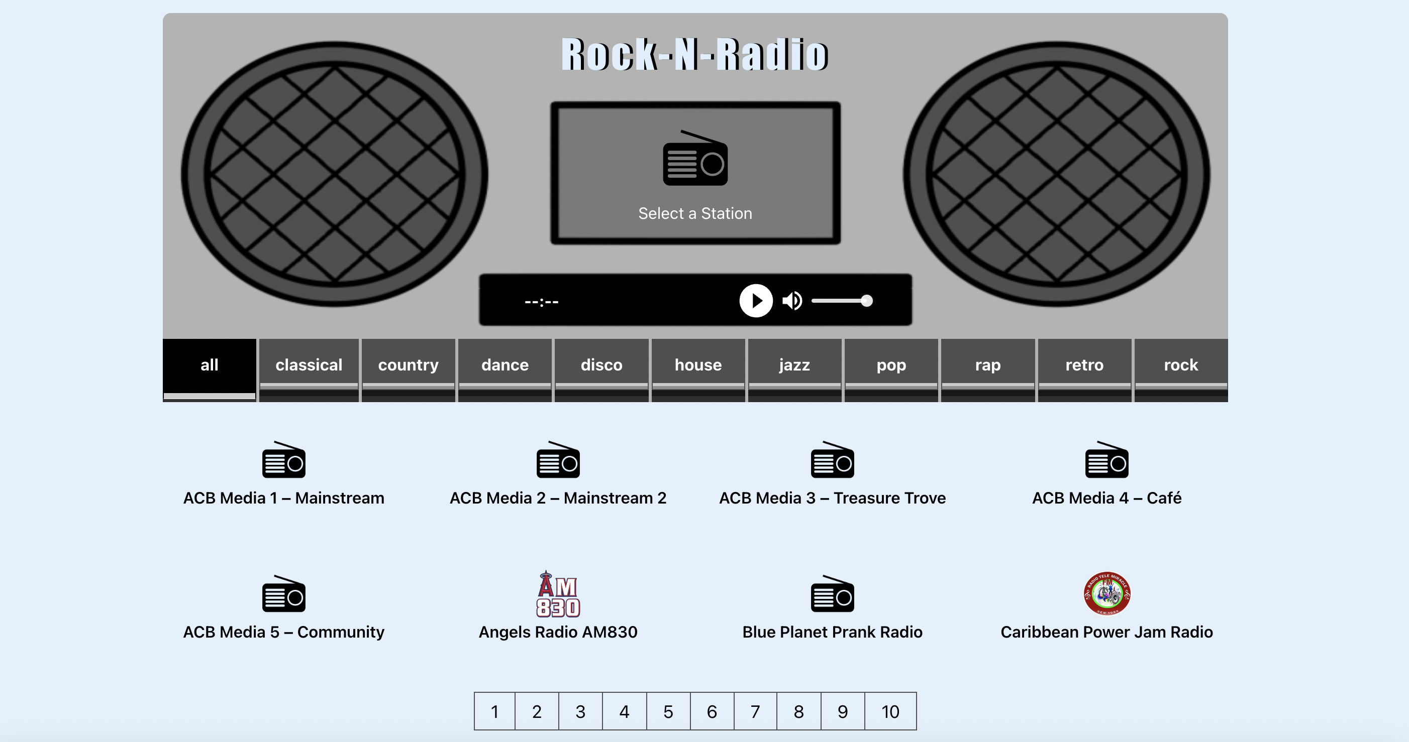 GitHub - jpswt/RNR-radio