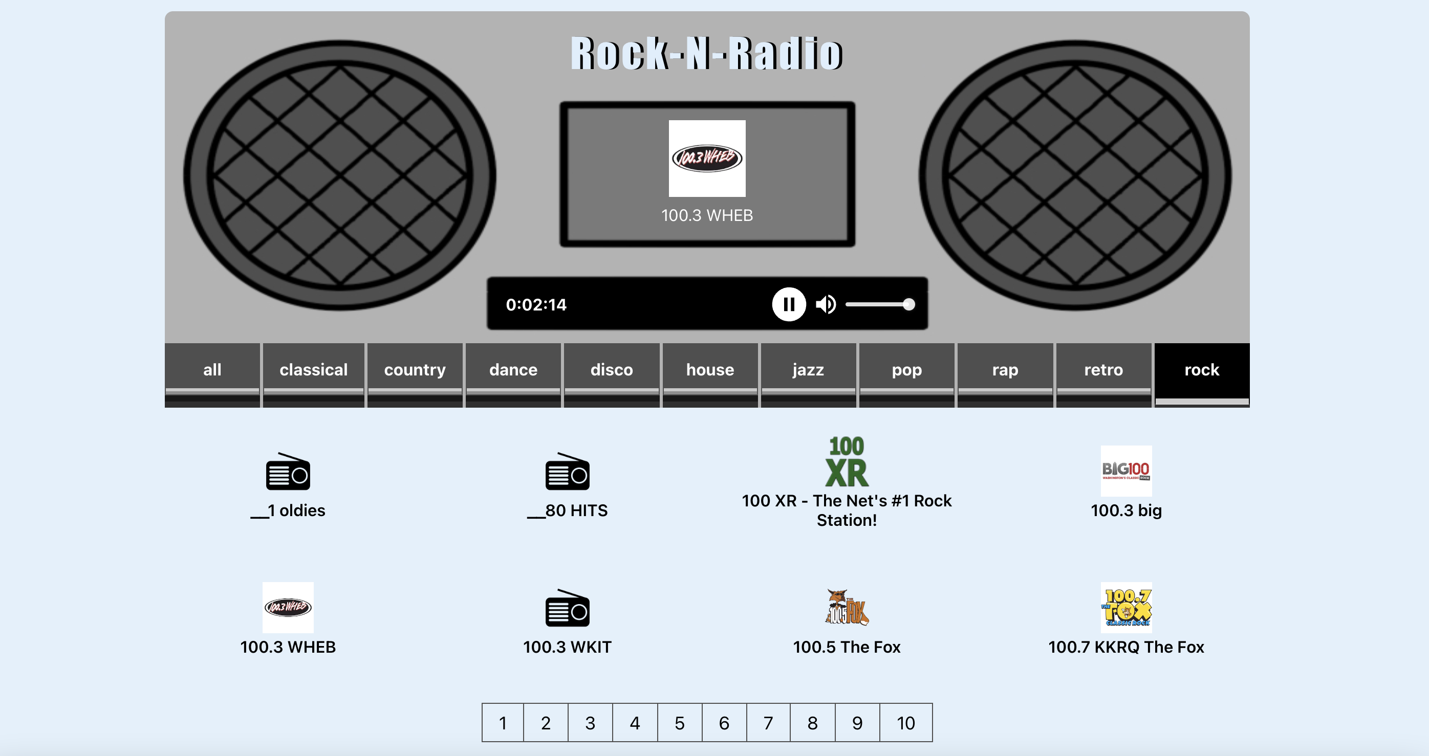 GitHub - jpswt/RNR-radio