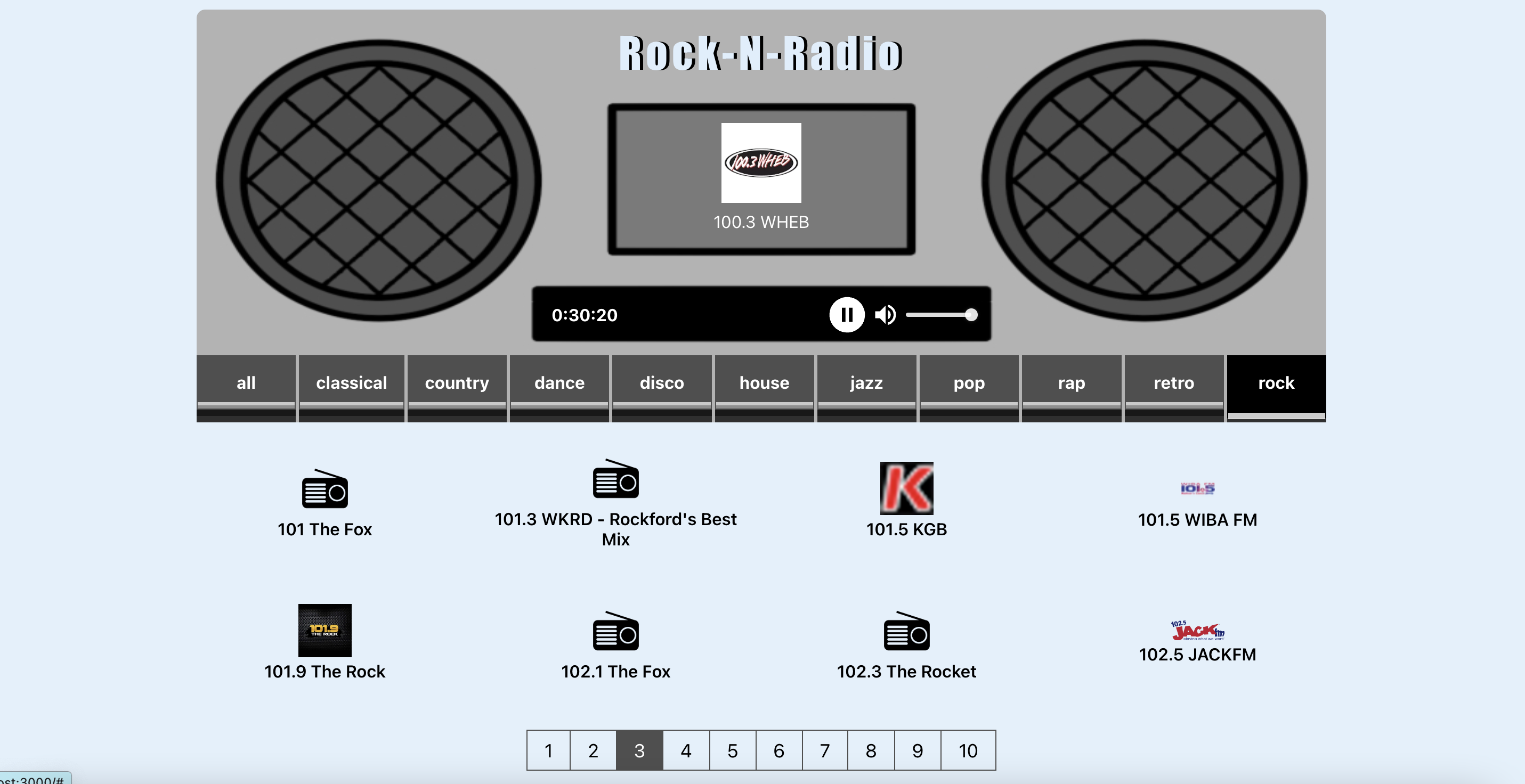 GitHub - jpswt/RNR-radio