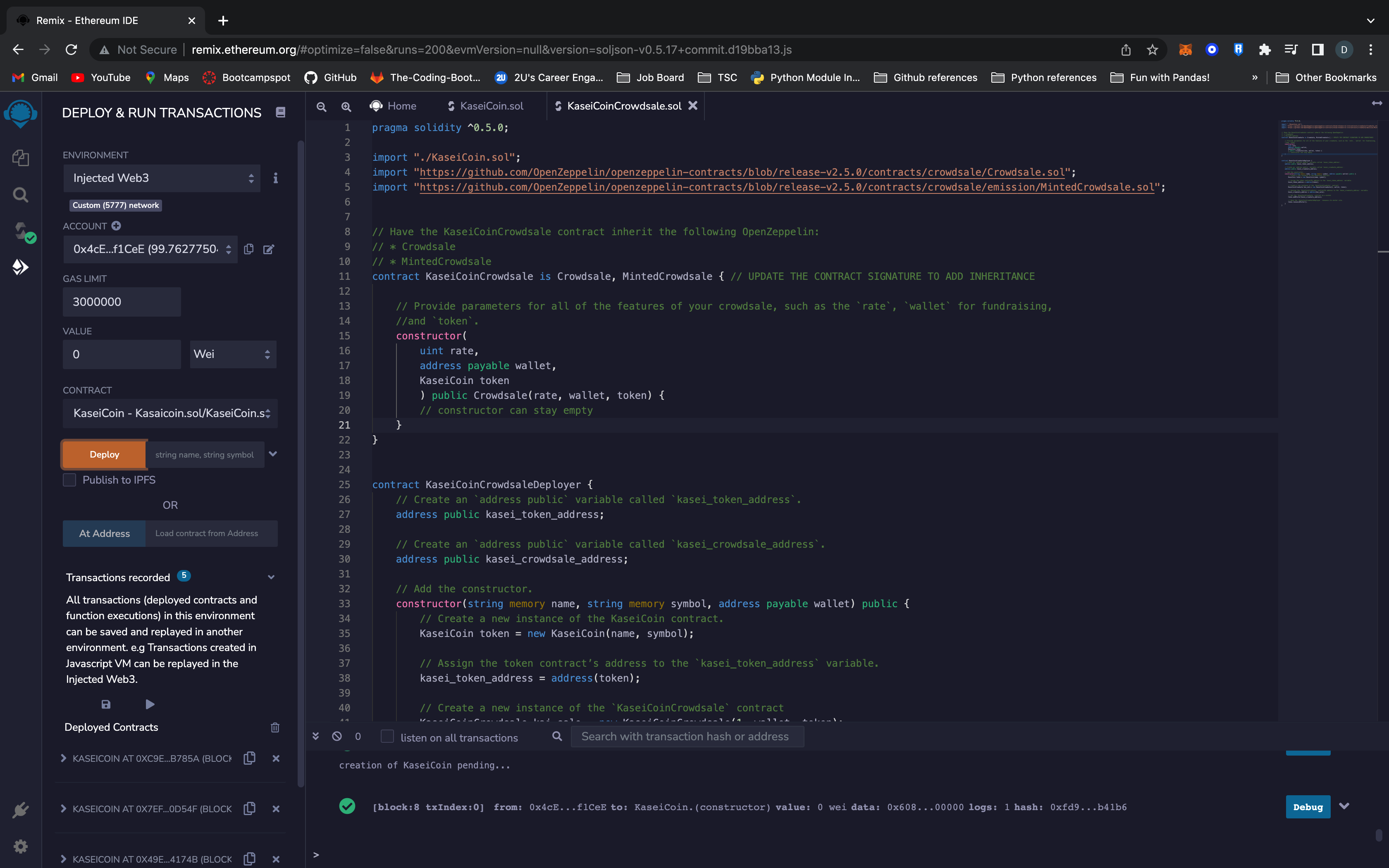 GitHub - Hderek22/KaseiCoin