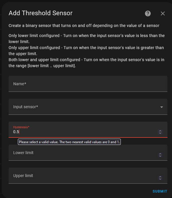 Threshold not supporting decimals in the UI · Issue #13677 · home ...