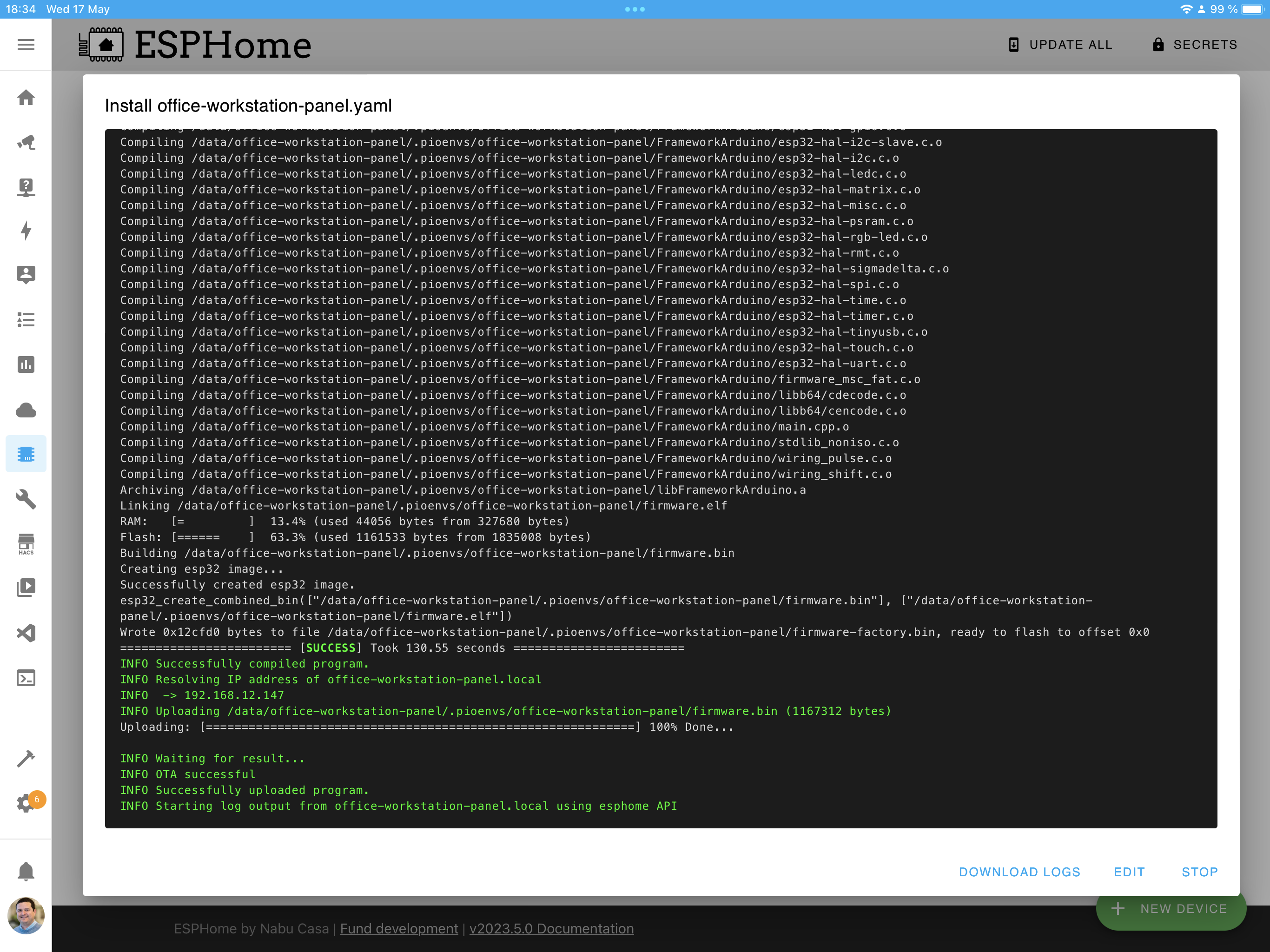 Error Error Sending Data Errno 104 Connection Reset By Peer · Issue 820 · Blackymasnspanel