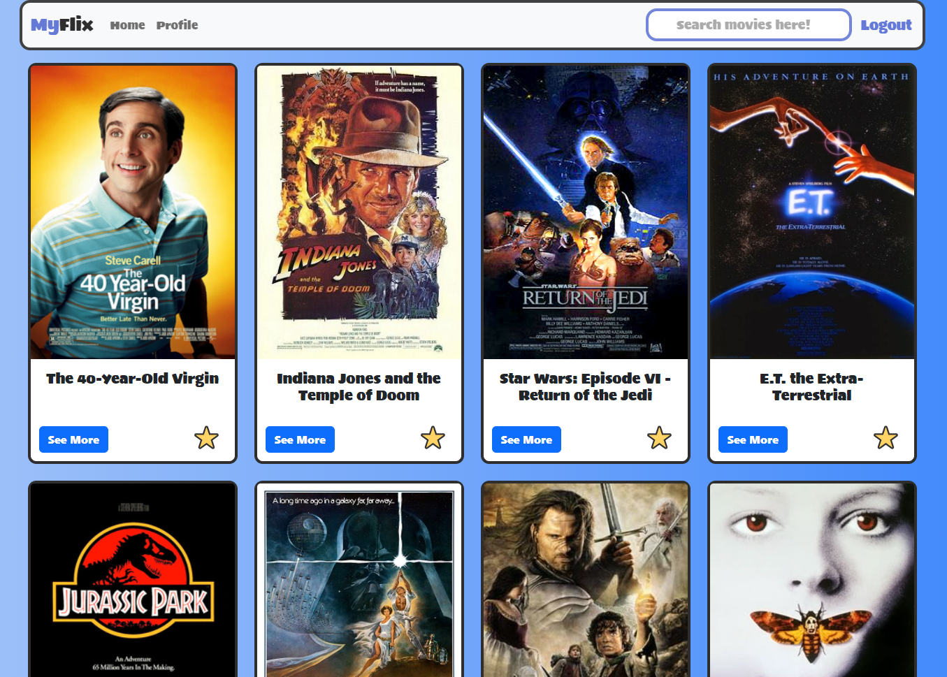 GitHub - Tristan-Lewis/myFlix-Client-side