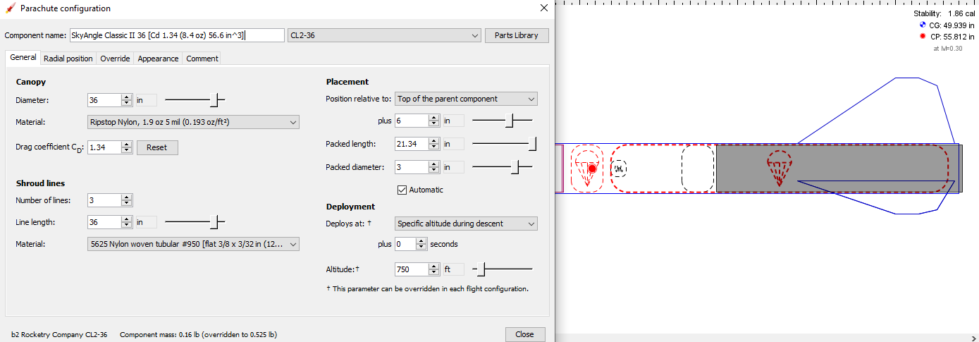 Bug: Parachute Automatically Changing Length During Save (Version 22.02 ...