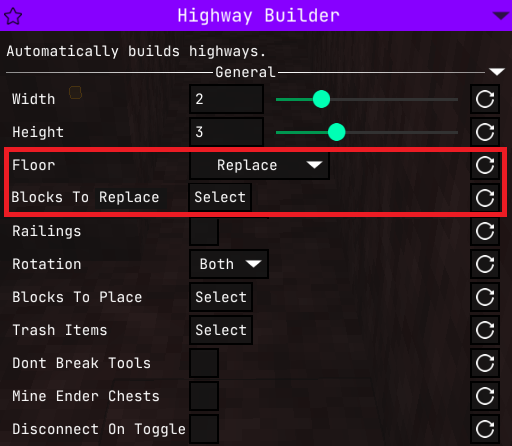 [Suggestion] Highway Builder: Choose blocks to replace · Issue #2183 · MeteorDevelopment/meteor ...