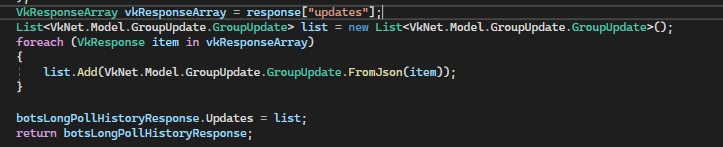 Невозможно получить события VK Donut! · Issue #1224 · vknet/vk · GitHub