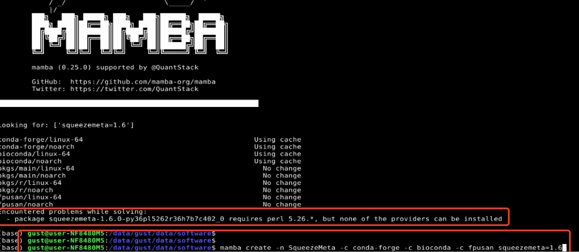 Encountered Problems While Solving Perl · Issue 541 · Jtamames