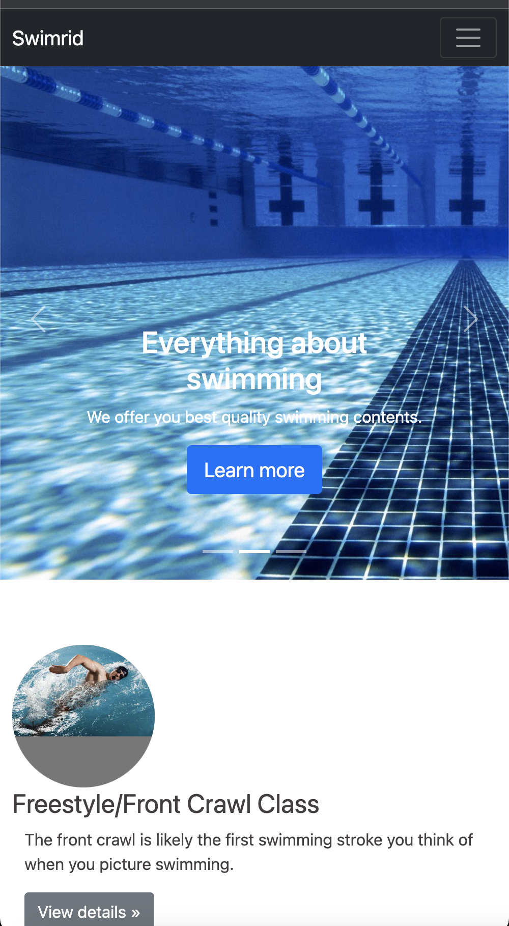 GitHub - Steelzen/Swimrid