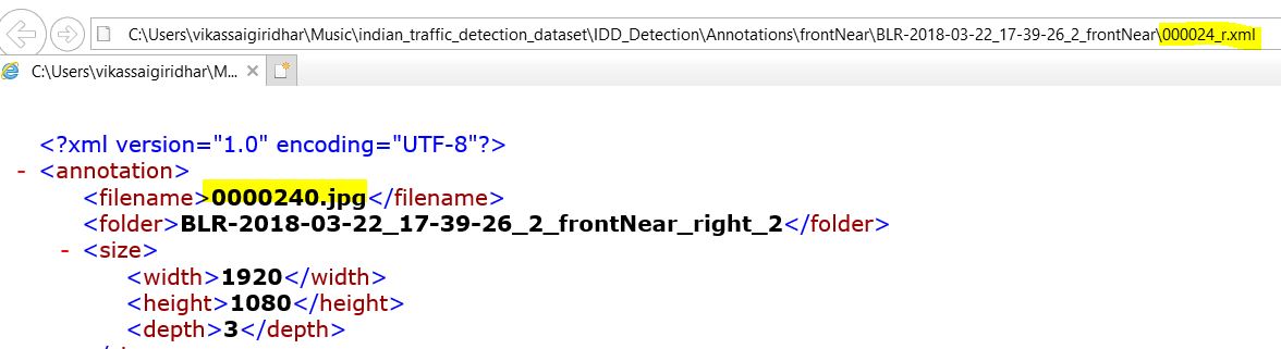 Github Giri2121 Object Detection Indian Driving Dataset