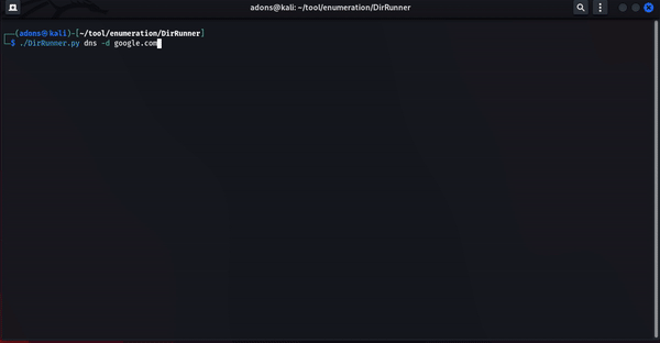 GitHub - sp34rh34d/DirRunner: Enumeration & fingerprint tool