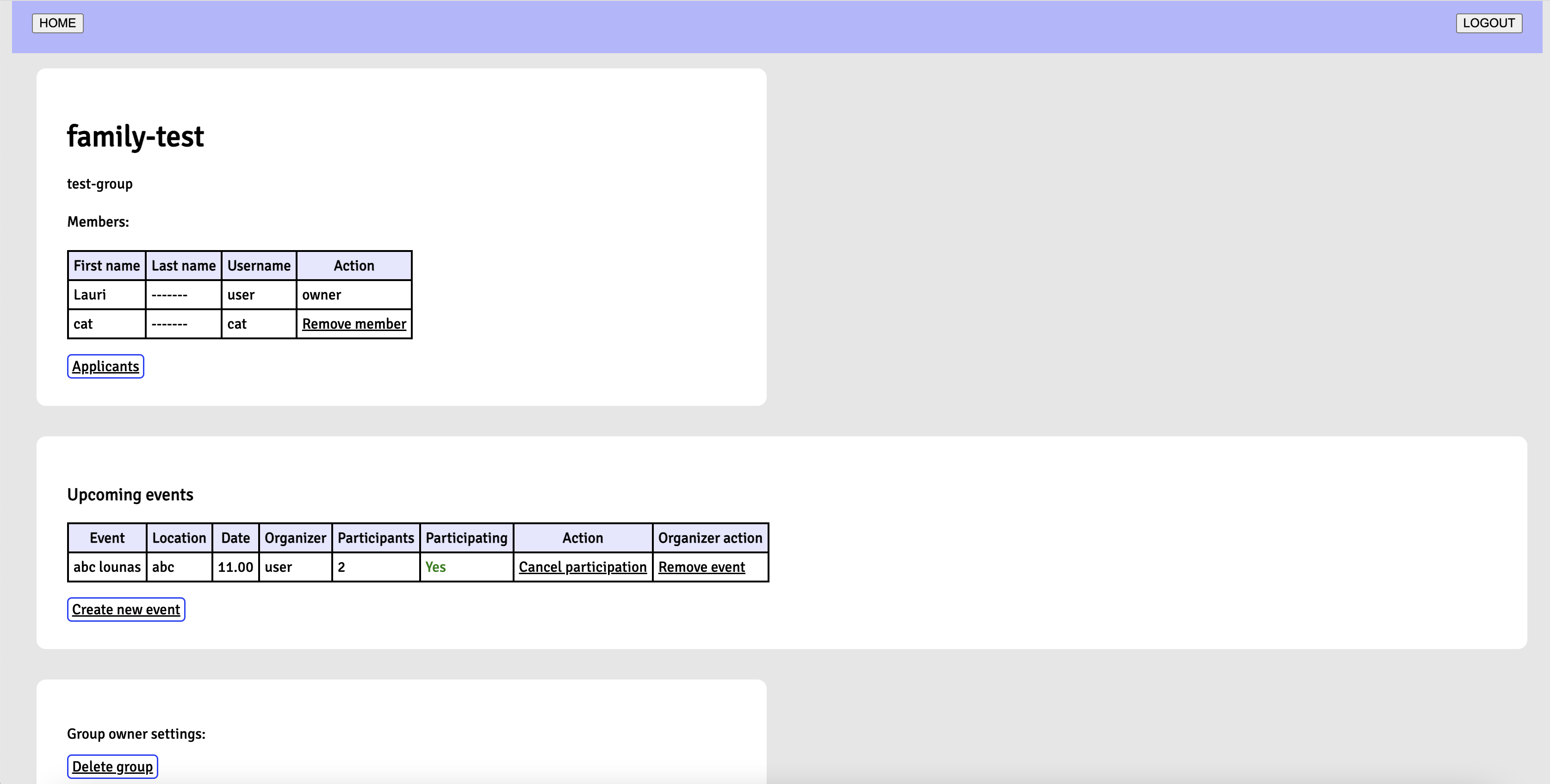 GitHub - Lauri-Iivarinen/groupcalendar