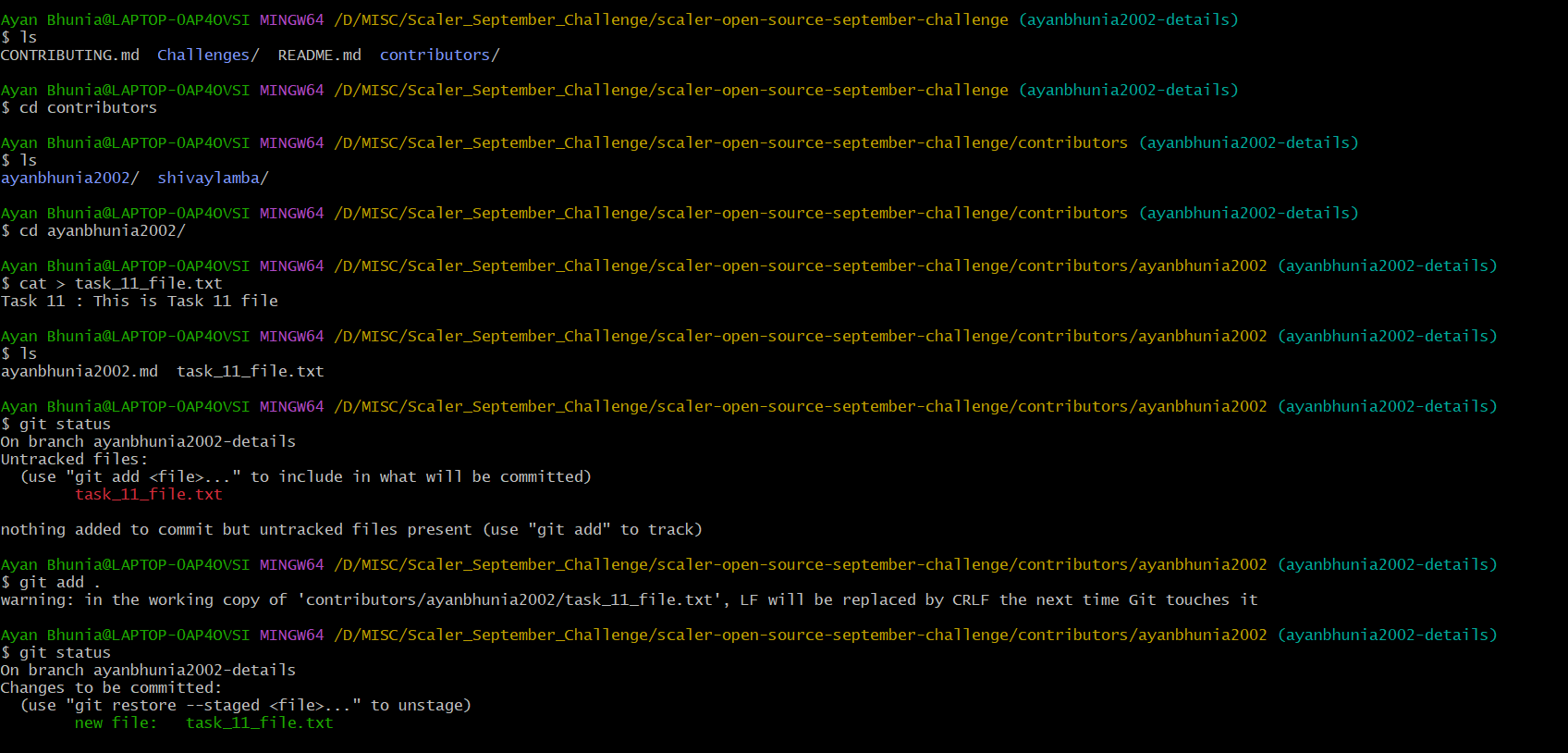 Challenge #1-Ayan Bhunia · Issue #208 · scaleracademy/scaler-open-source-september-challenge ...