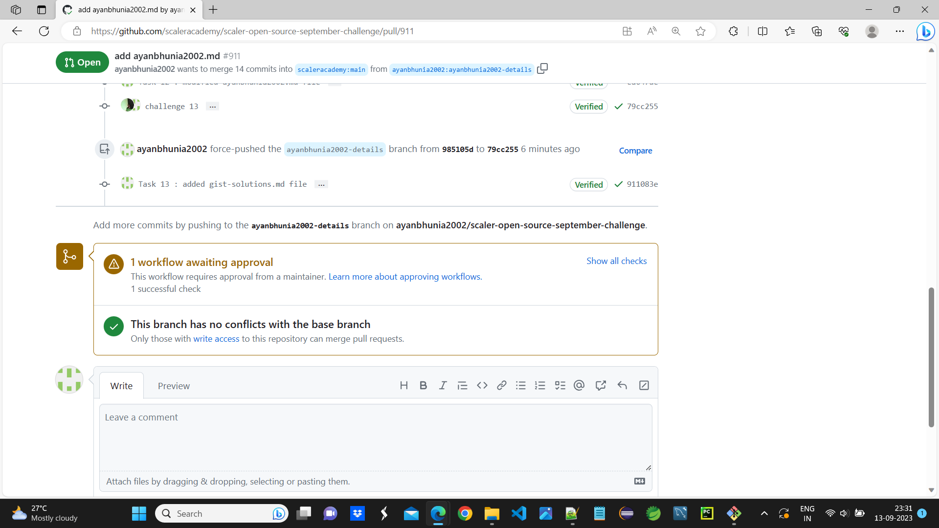 Challenge #1-Ayan Bhunia · Issue #208 · scaleracademy/scaler-open-source-september-challenge ...
