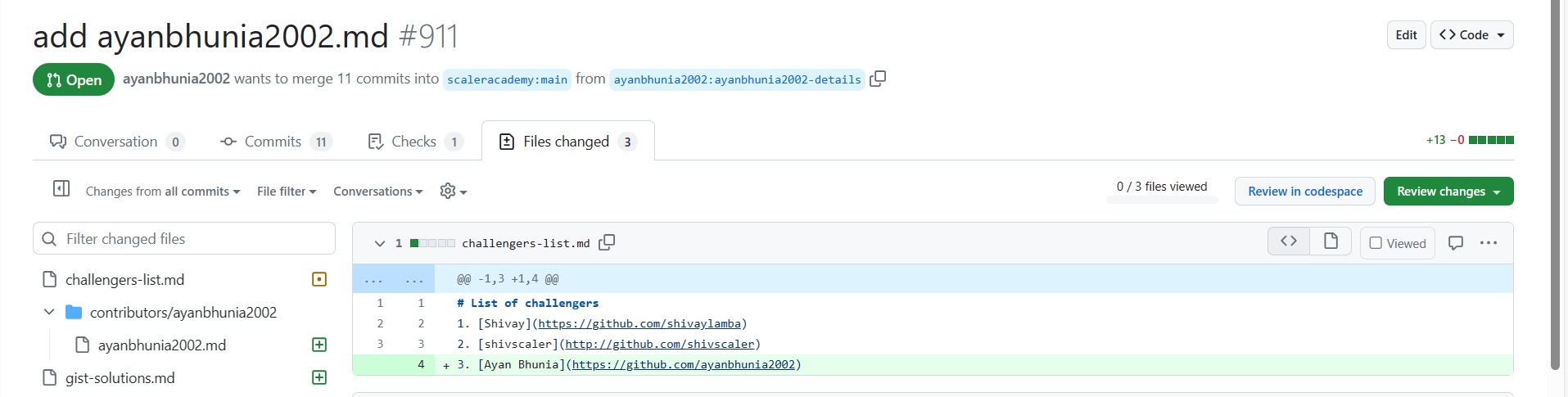Challenge #1-Ayan Bhunia · Issue #208 · scaleracademy/scaler-open-source-september-challenge ...