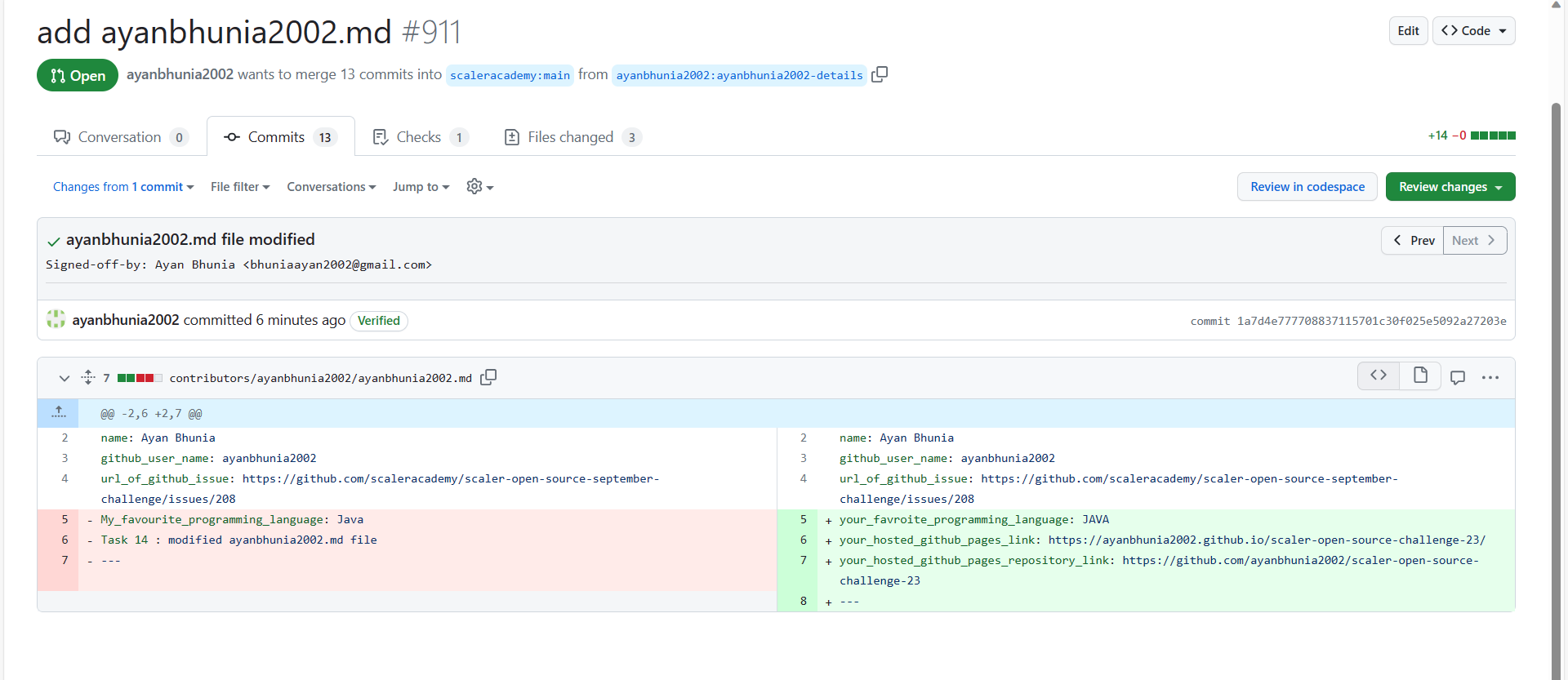 Challenge #1-Ayan Bhunia · Issue #208 · scaleracademy/scaler-open-source-september-challenge ...