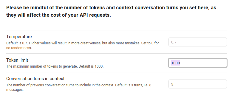 Options Validation Issue Temperature Accepts Any Integer And No Decimals · Issue 37