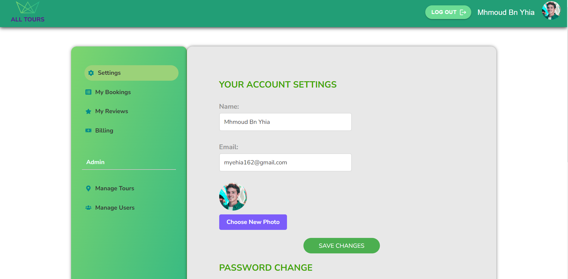 GitHub - MhmoudYahia/Natours-App: An application for users to book tours.