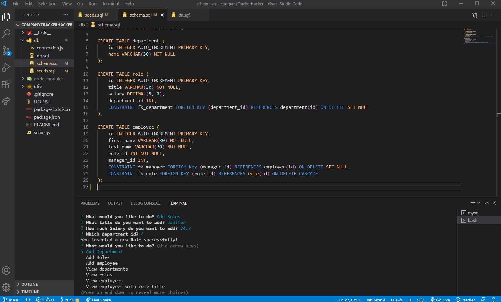 GitHub - nichojohnson84/companyTrackerHacker