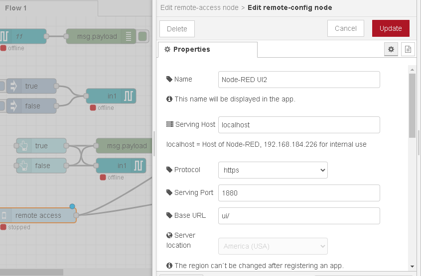 Node Red Remote Access Is Not Connecting · Issue 3624 · Nodejshelp · Github 