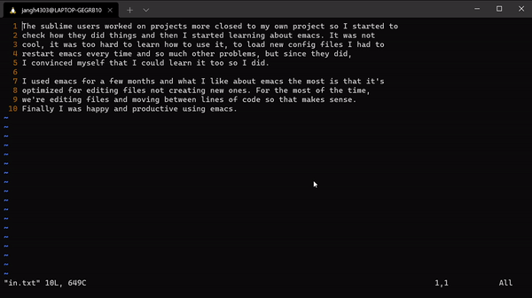 GitHub - jangh4303/vimGolf