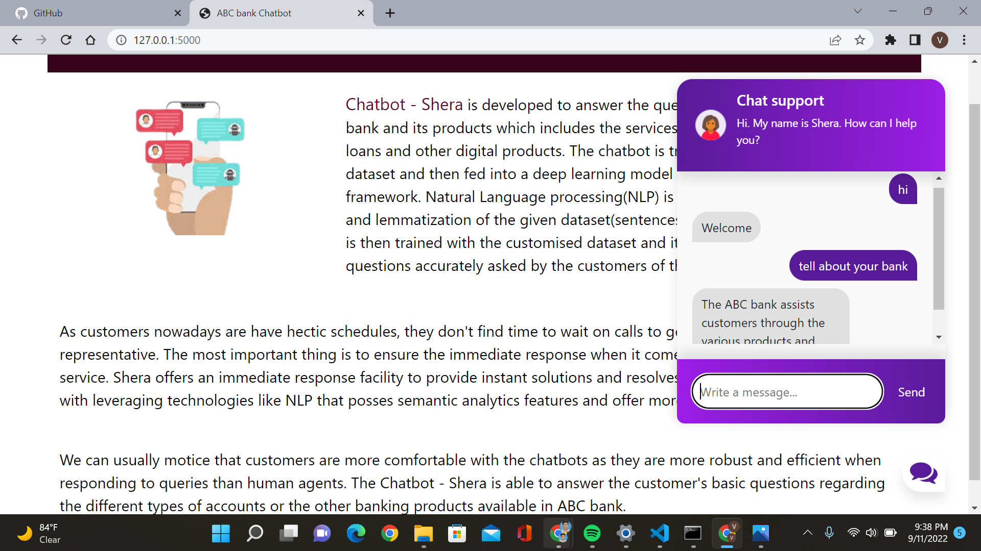 GitHub - venki-11/BankChatBotDeployment