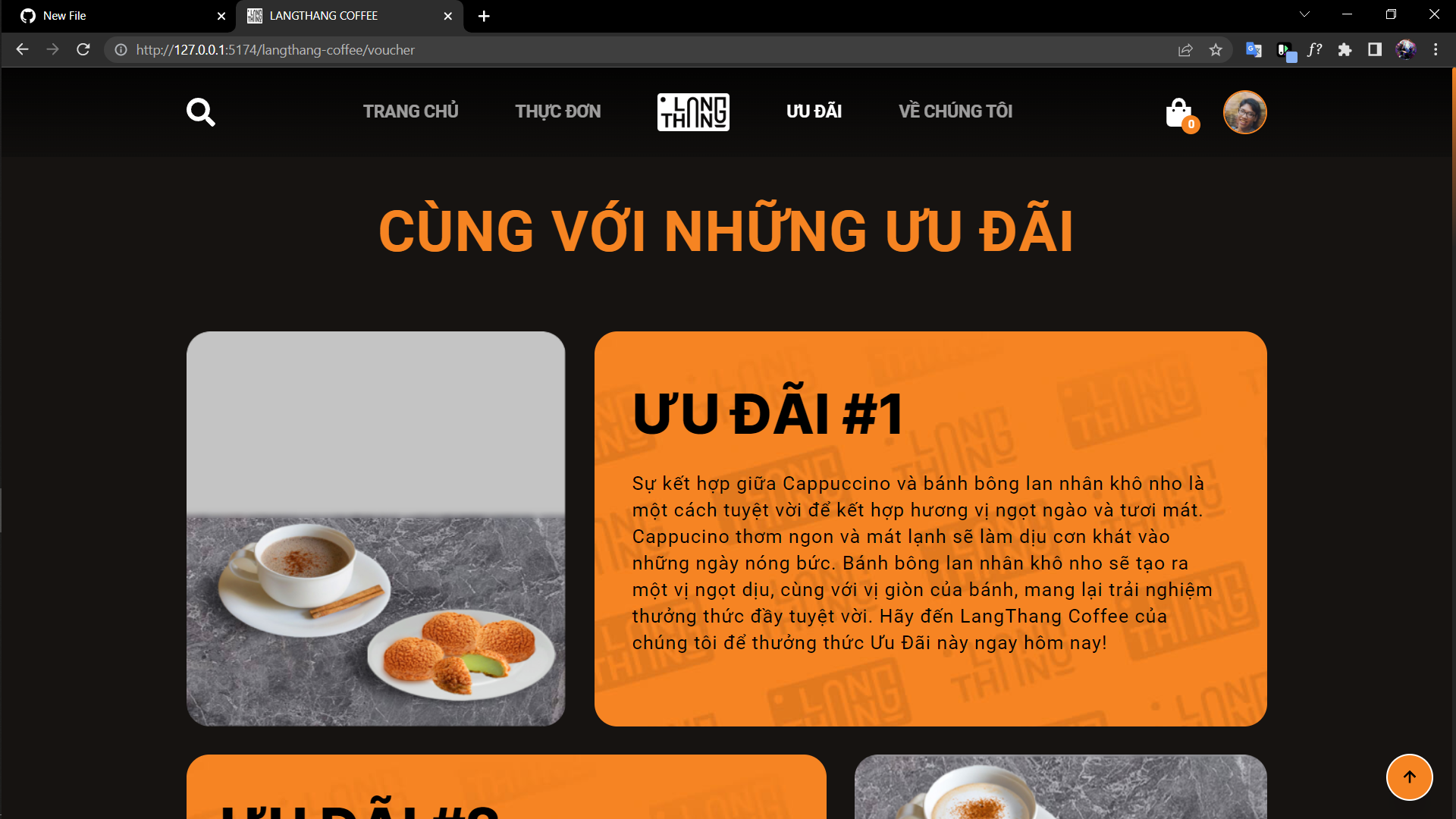 GitHub - mtrong100/langthang-coffee: create coffee website using react