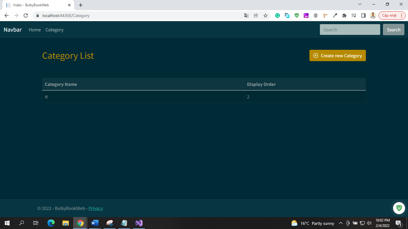GitHub - Jeussu/BulkyBook