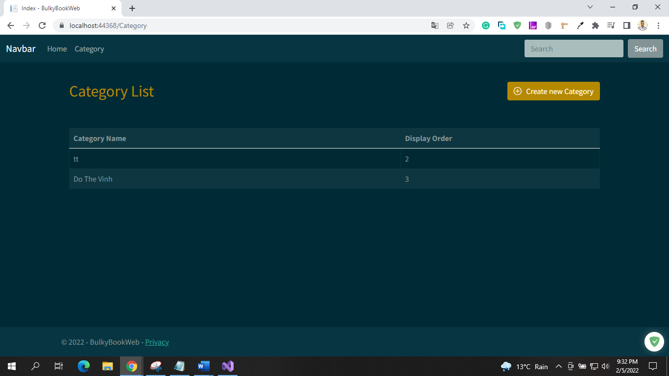 GitHub - Jeussu/BulkyBook