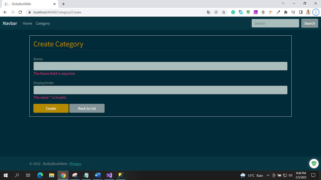 GitHub - Jeussu/BulkyBook
