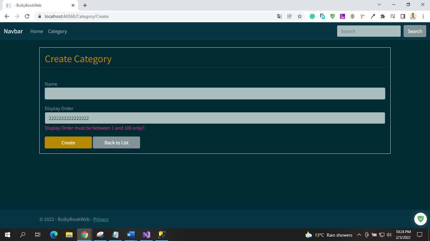 GitHub - Jeussu/BulkyBook