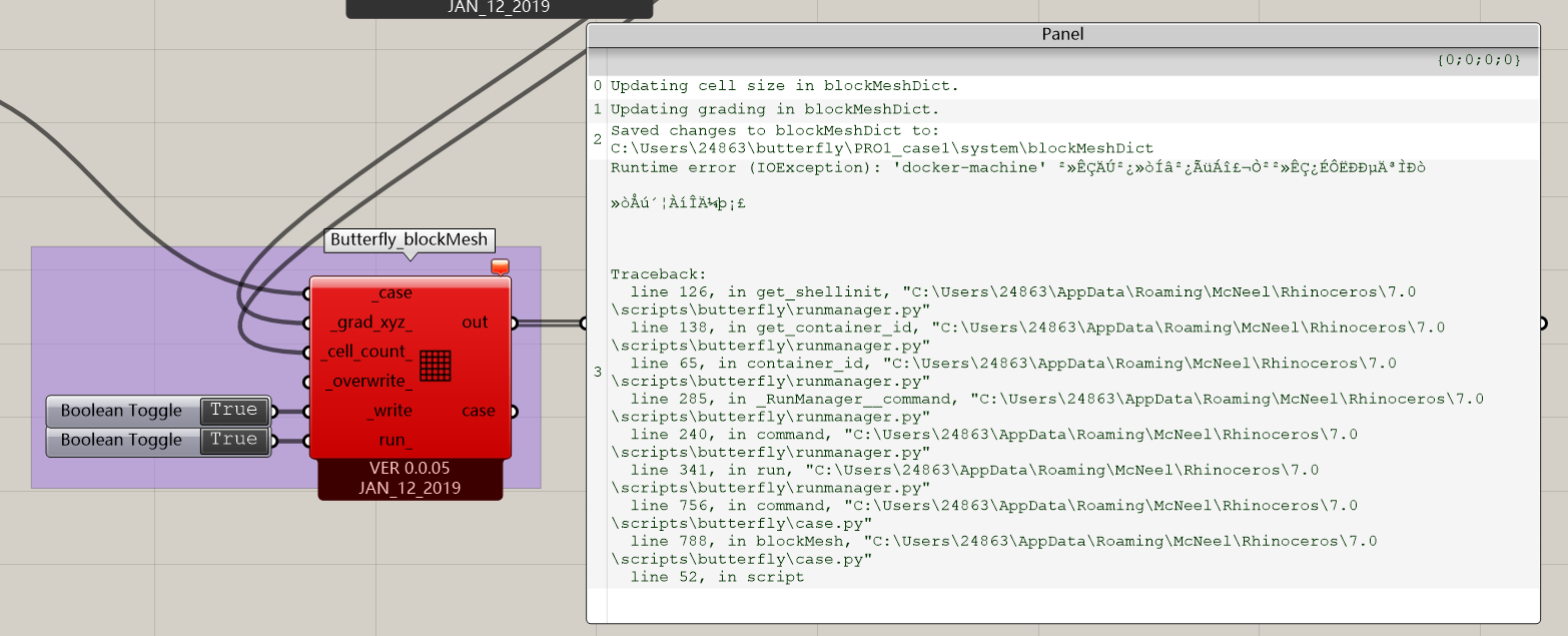 WindowError win32 exception · Issue #382 · ladybug-tools/butterfly · GitHub