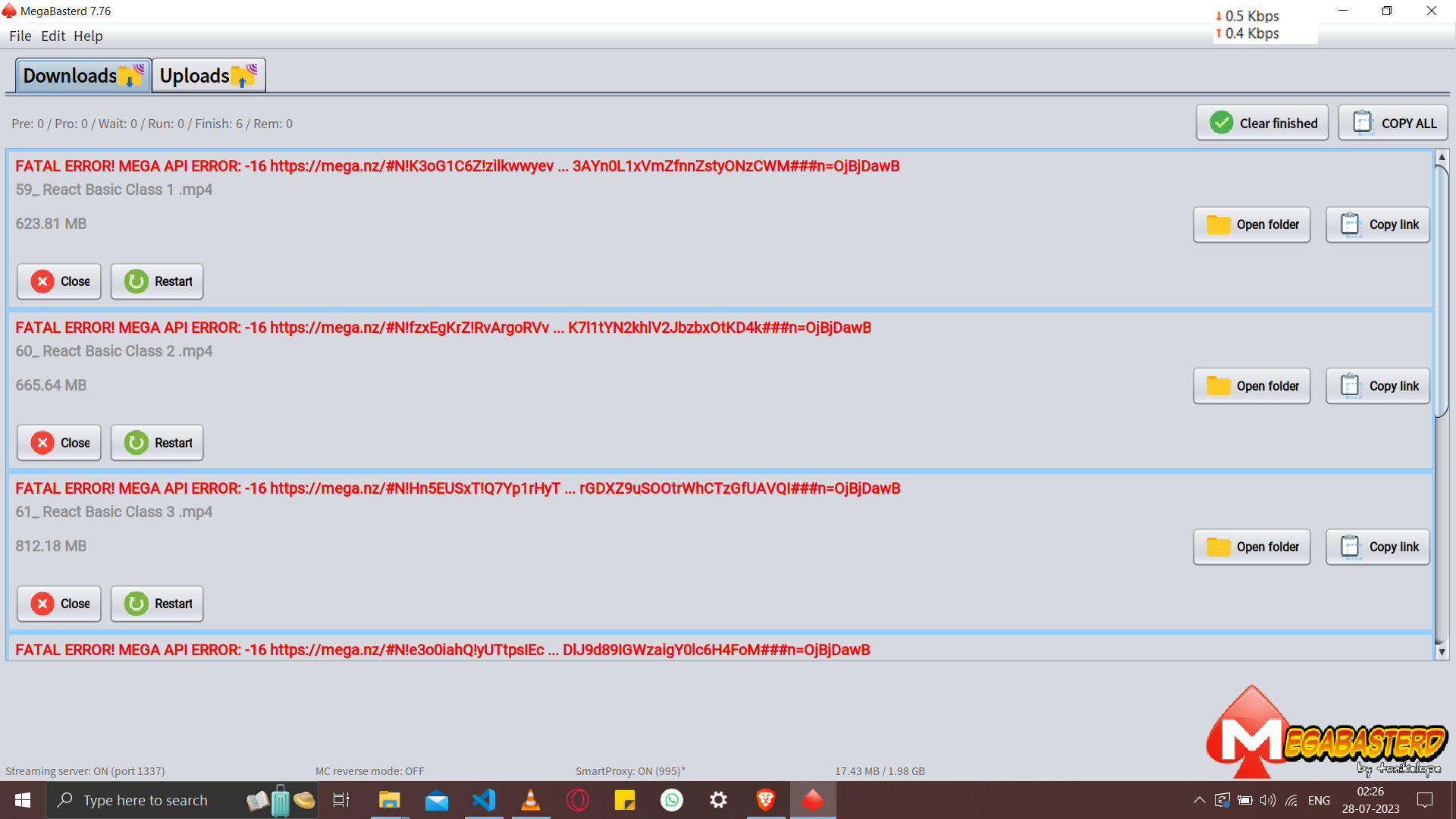 Facing API issue · Issue #558 · tonikelope/megabasterd · GitHub