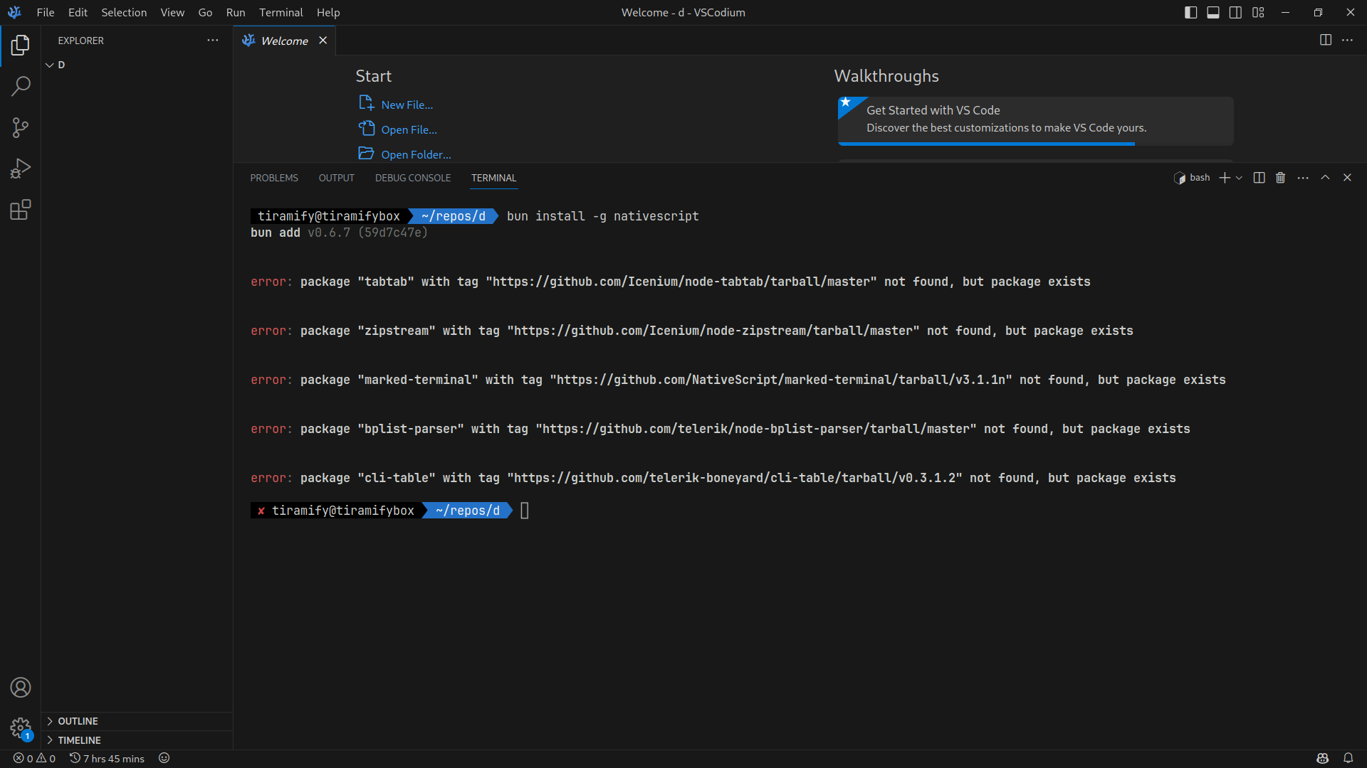 bun install nativescript does not work · Issue #3274 · oven-sh/bun · GitHub