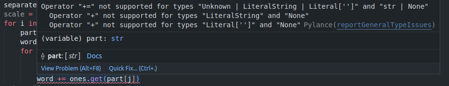 Pylance keeps saying false reportGeneralTypeIssues · Issue #5170 · microsoft/pyright · GitHub