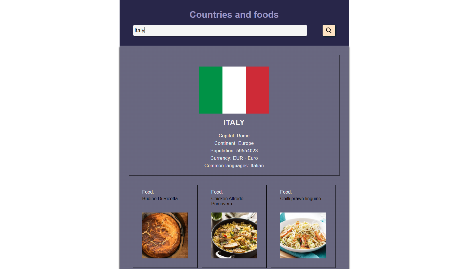 GitHub - andor-kovacs/Country_and_food_API