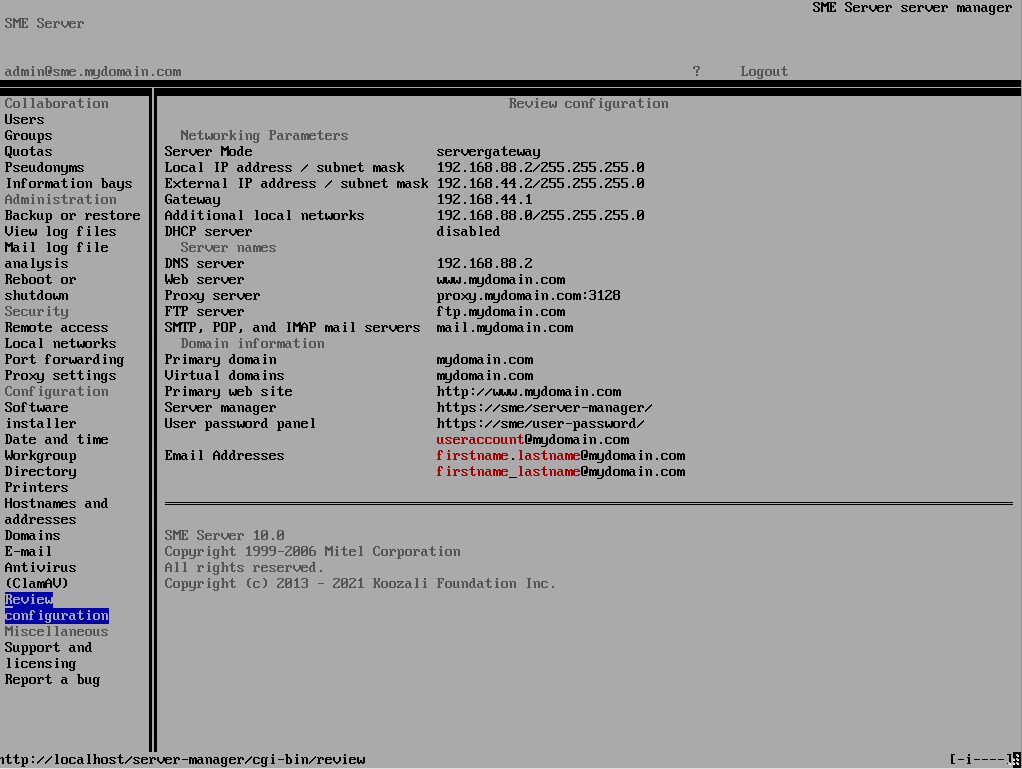 GitHub - RyGoy/MyServicesSetup: IPfire, ESXI, and SME Server/Gateway